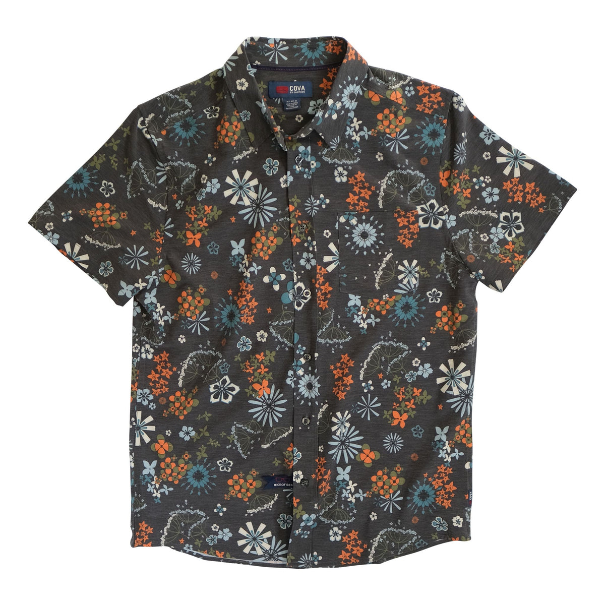 DATING GAME SS WOVEN SHIRT– COVA by Jantzen